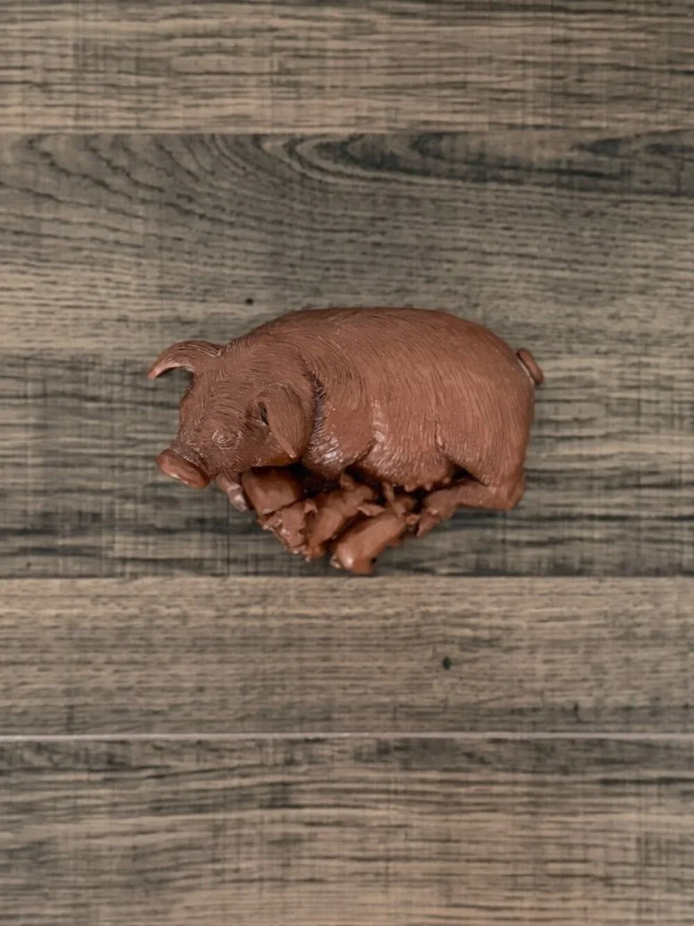 Red Mill Mfg | Art | Vintage Red Mill Mfg Resting Pig Sow Piglets ...